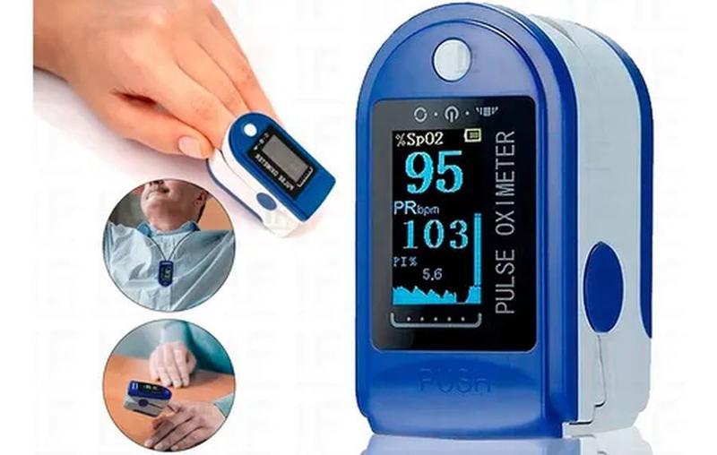 Aparelho Para Medir Saturação De Dedo Portátil Oxigenação ...