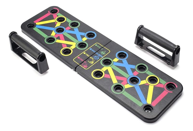 Aparelho Prancha Flexão Peitoral Costas Tríceps 14 Em 1 - SLB - Apoio para Flexão - Magazine Luiza