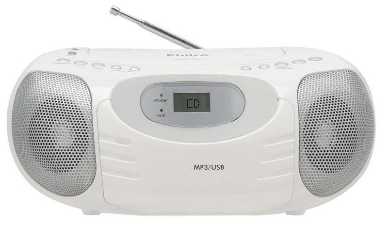 Aparelho som philco cd player mp3 usb fm - Som Automotivo - Magazine Luiza