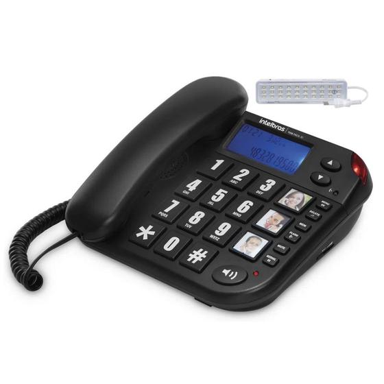 Aparelho Telefone Fixo com Fio e Bina Posição mesa ou parede ...