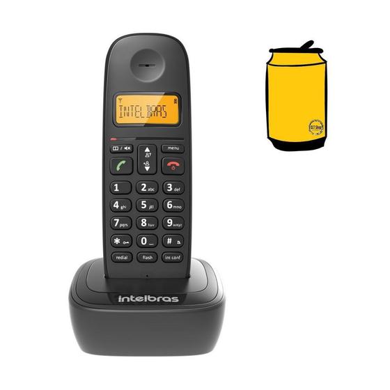 Aparelho Telefone Fixo sem fio de Mesa TS 2510 Com Bina Id - Intelbras ...