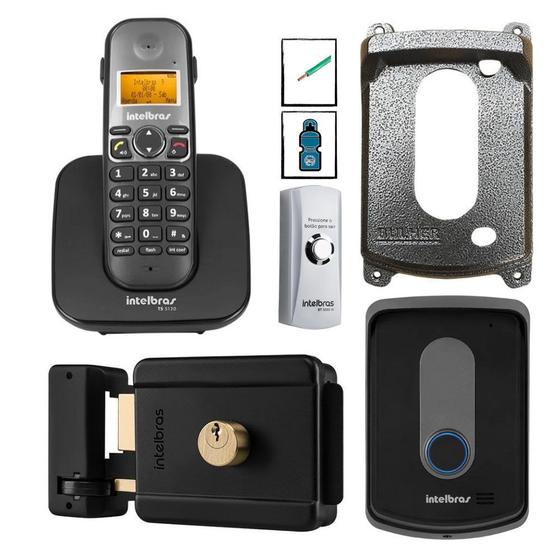 Aparelho Telefone sem fio Bina Interfone Controle de Acesso - Intelbras ...