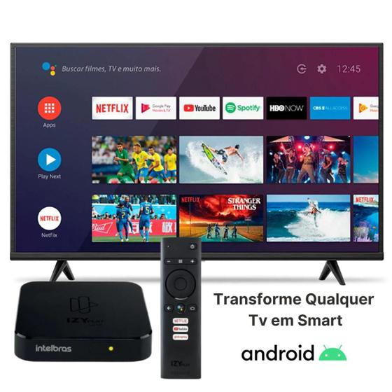 Aparelho Transforma Tv Smart Box Tv Séries Filmes Canais Youtube ...