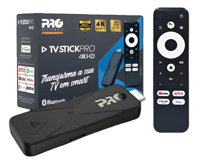 Aparelho Transforma Tv Smart Séries Filmes Canais Youtube Netflix Amazon Prime Pluto TV My ...