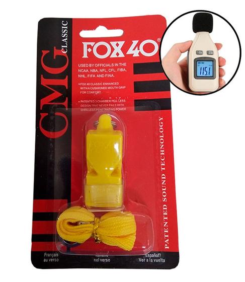 Apito Fox 40 Classic Cmg Embalagem Lacrada Original - Apito Esportivo ...