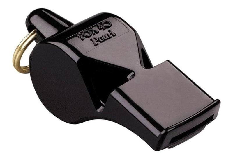 Apito Fox 40 Pearl Profissional Preto Kit Com 12 Apitos - Apito ...