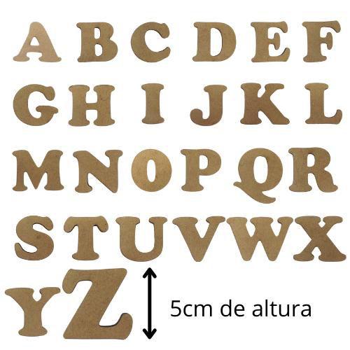 Aplique Letras Cooper Black em MDF 5cm - Art & Hobby - Armarinhos ...