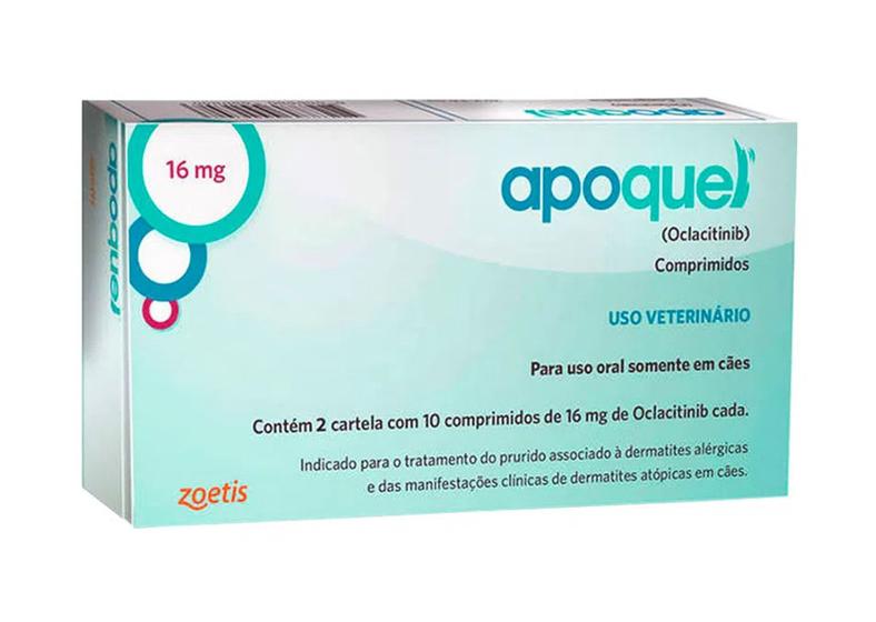 Apoquel 16mg caixa com 20 comprimidos - Zoetis - Farmácia Pet - Magazine Luiza