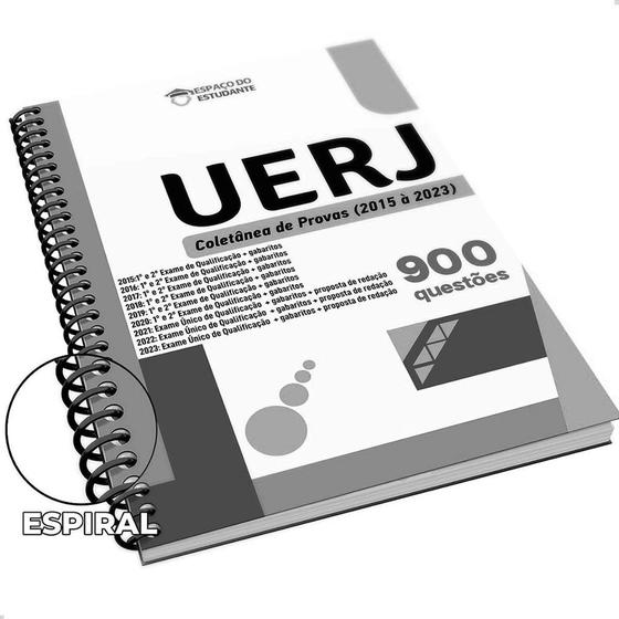 Apostila UERJ PB Coletânea de Provas anteriores 900 Questões (2015 à ...