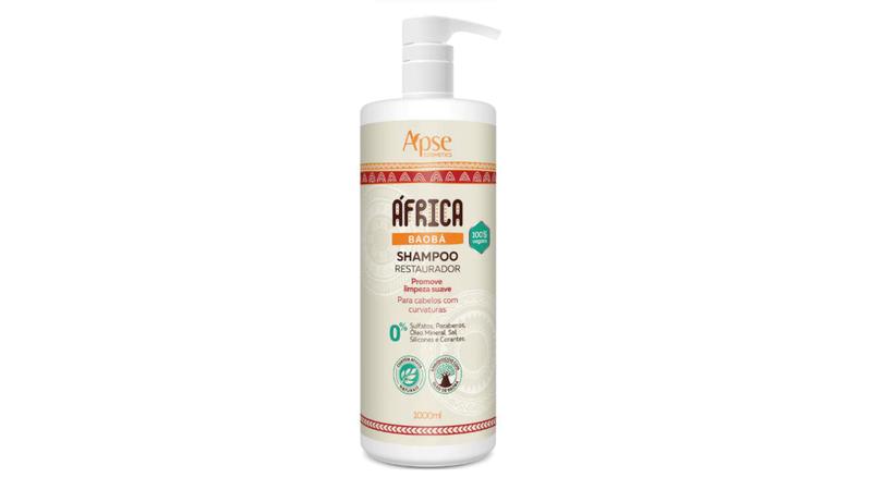 Apse Africa Baobá Shampoo 1 litro - Apse Cosmetics - Shampoo - Magazine ...