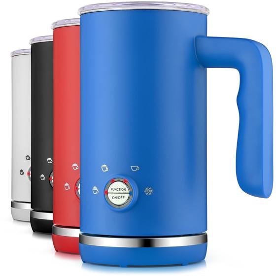 Aquecedor e Espumador de Leite Elétrico Zulay 300ml - 4 em 1 - Azul ...