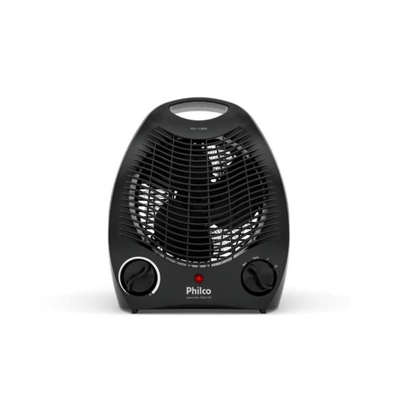 Aquecedor/Ventilador 2 Em 1 Paq1100 1500w Preto 3 Níveis de Potência ...