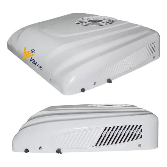 Ar Condicionado de teto Elétrico para carros 12v vm próTeto Slim 9000BTUs - VM Pro - Kit Ar ...