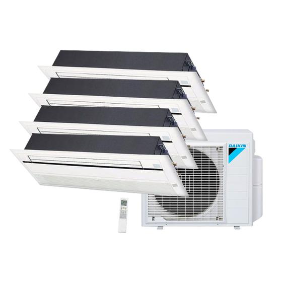 Ar Condicionado Multi Split Cassete 1 Via Inverter Daikin 4x9000 BTU/h ...