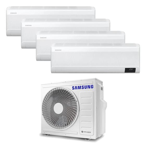 Ar-Condicionado Multi Split Inverter 28000 BTUs Samsung WindFree Quente ...