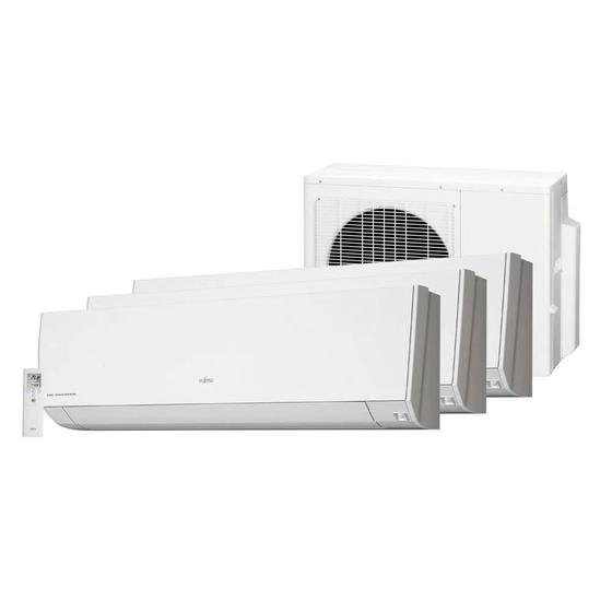 Ar Condicionado Multi Split Inverter Fujitsu 3x12.000 BTU/h Quente e ...