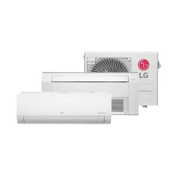 Ar Condicionado Multi Split Inverter LG 24.000 Btus (1x Evap Hi Wall 12 ...