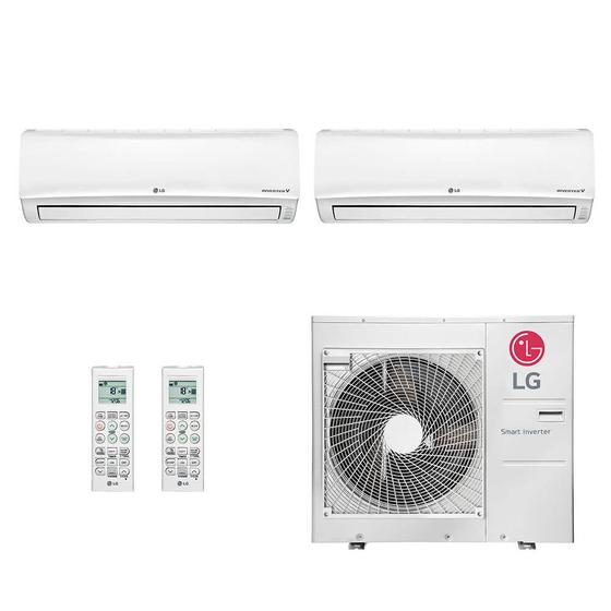 Ar Condicionado Multi Split Inverter LG 36.000 BTUs (1x Evap HW 18.000 ...