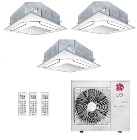 Ar-Condicionado Multi Split Inverter LG 36.000 BTUs (1x Evap K7 4 Vias ...