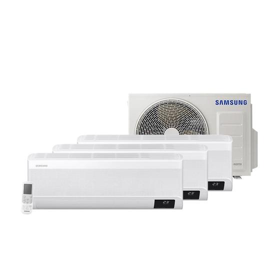 Ar Condicionado Multi Split Inverter Samsung WindFree 2x9.000 e 1x12 ...