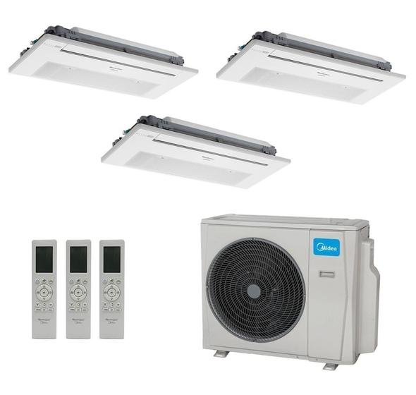 Ar-Condicionado Multi Split Inverter Springer Midea 27.000 (3x Evap Cassete 1 Via 9.000) Quente ...