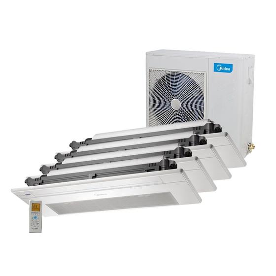 Ar Condicionado Multi Split Inverter Springer Midea Cassete 1 Via 4x9.000 BTU/h Quente e Frio ...