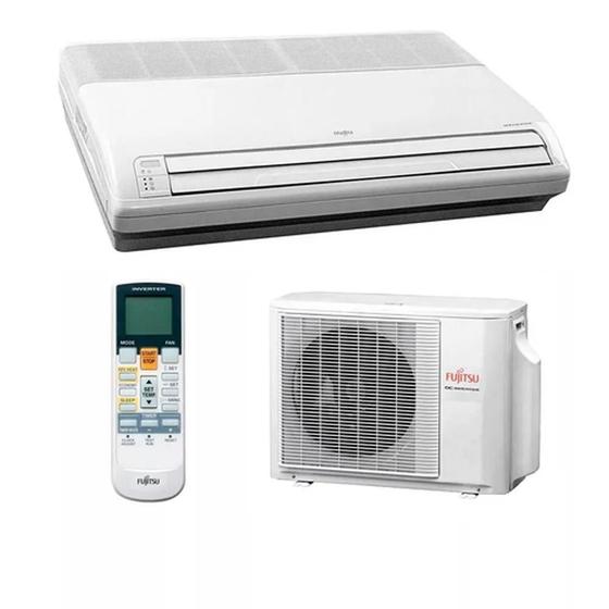 Ar-condicionado Piso Teto Fujitsu Inverter 17.000 BTU/h Quente E Frio ...