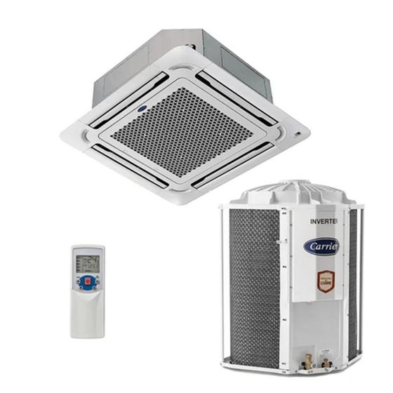 Ar Condicionado Split Cassete 4 Vias Carrier Inverter 36000 BTUs So ...