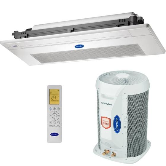 Ar Condicionado Split Cassete Carrier 1 Via 18000 BTUS Quente e ...