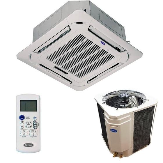 Ar Condicionado Split Cassete Inverter Carrier 36000 BTUs Só Frio ...