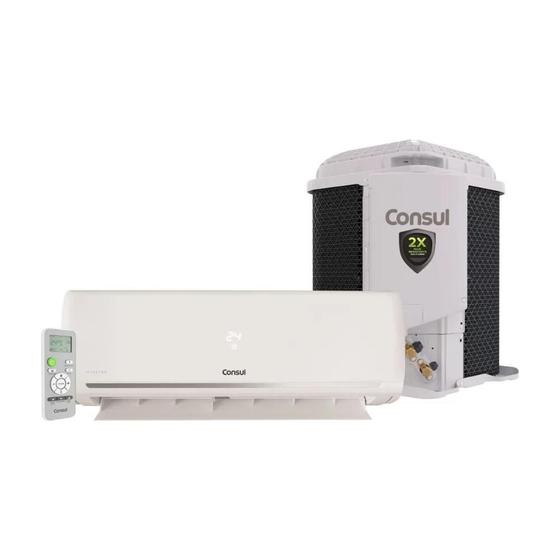 Ar Condicionado Split Consul Hi Wall Triple Inverter 22.000 BTU/h Frio ...