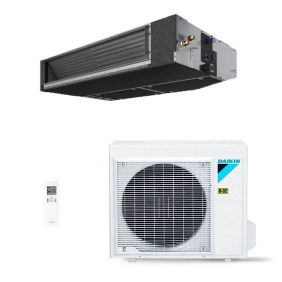 Ar-Condicionado Split Duto Inverter Daikin SkyAir 24.000 BTUs Quente ...