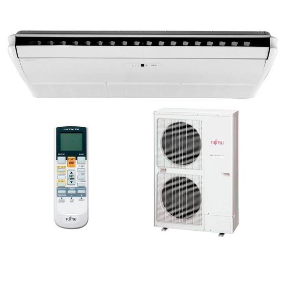 Ar Condicionado Split Piso Teto Fujitsu Inverter Quente e Frio 42000 BTUs ABBG45LRTA 380V 380V ...