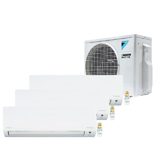 Ar Condicionado Tri Split Hi Wall Inverter Daikin Lite Smart 2x9000 ...