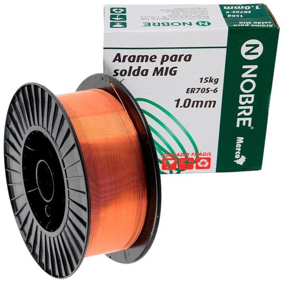 Arame de solda mig 0.8 mm capa-capa 15 kg Merco Nobre - Arame para Solda - Magazine Luiza