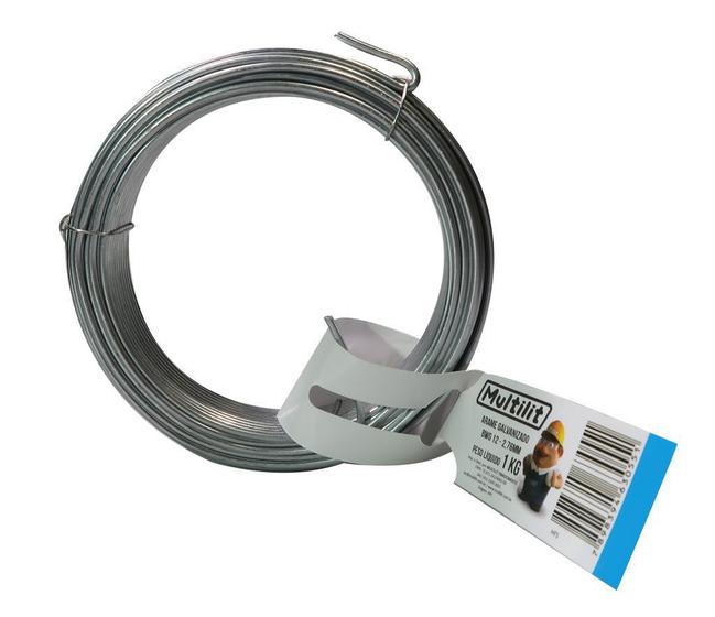 Arame Galvanizado 12 BWG Multilit 1 kg - Materiais de Construção ...