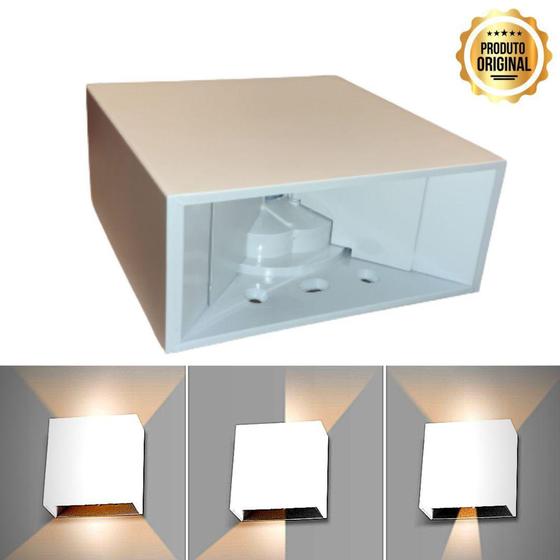 Arandela Astral Led 4w 3000k Fachos Ajustáveis - OPUSLED - Luminária de ...