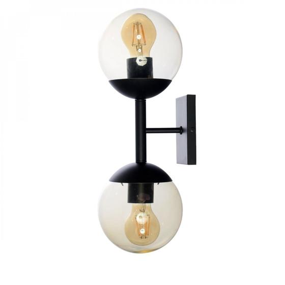 Arandela Bivolt 33x43cm 2 Lâmpadas Infinity Lux - Luminária de Parede ...