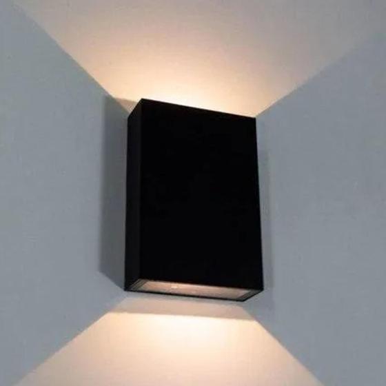 Arandela de led biv 4w 3000k 2 Fachos interno e externo - Ctb - Luminária de Parede / Arandela ...