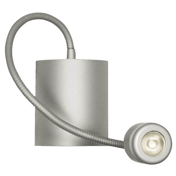 Arandela de Led Direcionável Isadora Design Luz Amarela 2700K Cromado ...