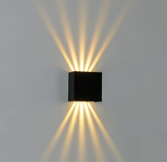 Arandela de Led Risk 2 Fachos Para Hall Entrada Fachada Sacada Escada ...