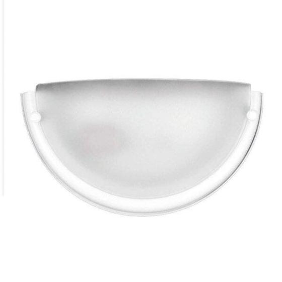 Arandela de Vidro Meia Lua Auremar - Luminária de Parede / Arandela - Magazine Luiza