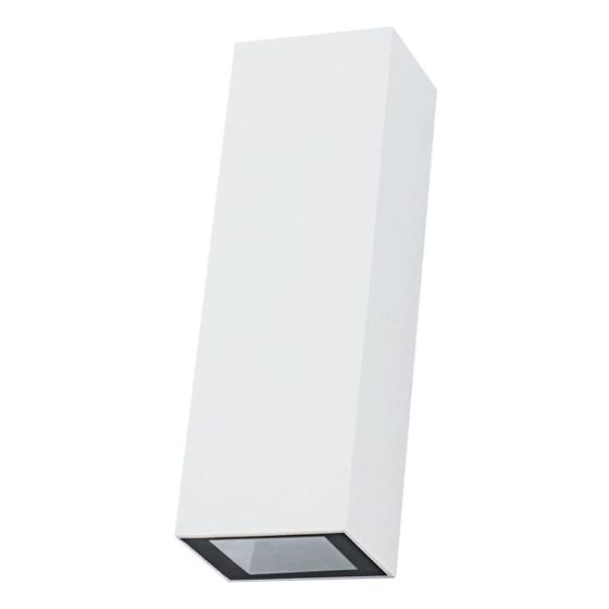 Arandela LED Pit 5W 3000K 150LM Retangular Branca Ip65 Bivolt Luminatti ...