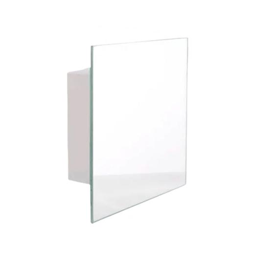 Arandela Quadrada AL. Branco Com Espelho 1XG9 AR080 Hansa - Luminária ...
