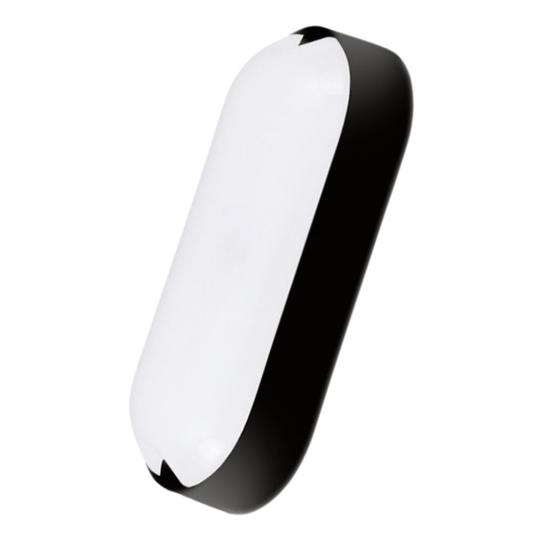 Arandela Tartaruga Led Preta 12w Luz Amarela 3000k Ip65 Gaya - Gaya - Luminária de Parede ...