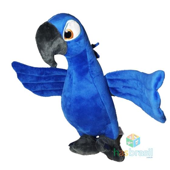 Arara Azul de Pelúcia Blue do Desenho Rio Disney 33cm - HAS Brasil ...
