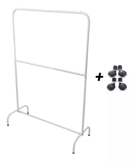 Arara Para Roupa Desmontável 1,50 2 Níveis Dobrável - Arara 1,50 2 ...