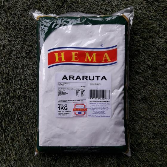 Araruta em pó 1 kg - Hema - Fécula - Magazine Luiza