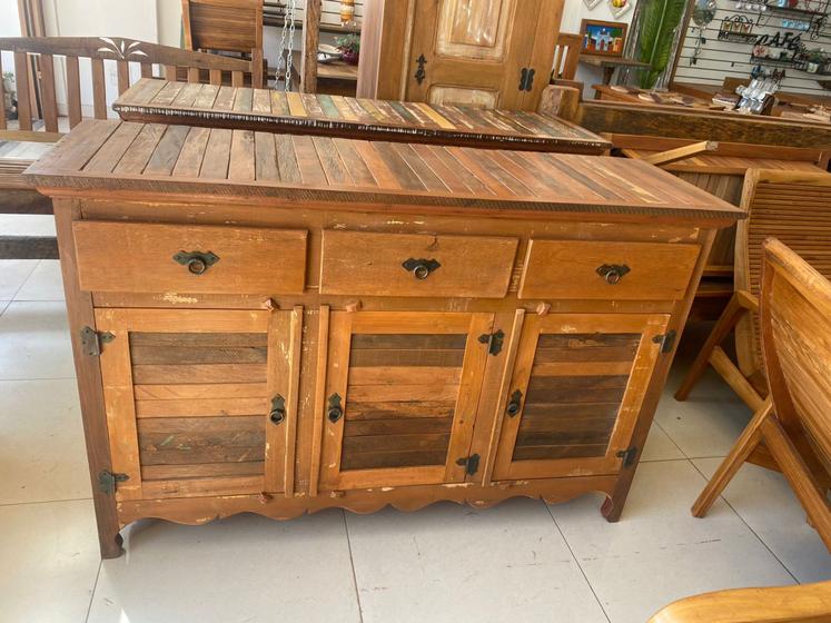 Arcais buffet em madeira de demolição rustico - Casa da Arte Móveis ...