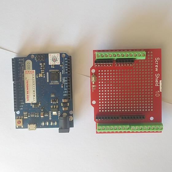 Arduino Compativel Leonardo R3 + Placa Borne Screw Bootloader ...